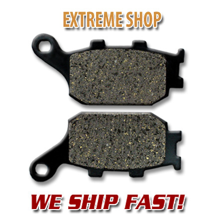 Yamaha Rear Brake Pads FZ6 (FZ 600 S)(04-09) YZF 600 R6 (03-04) YZF-R6 ...