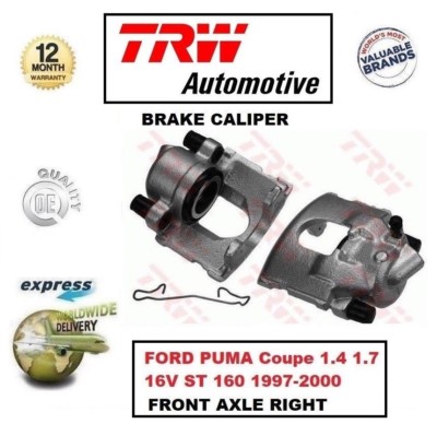FOR FORD PUMA Coupe 1.4 1.7 16V ST 160 1997-2000 FRONT AXLE RIGHT BRAKE ...