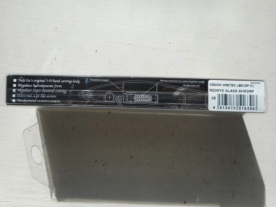 JDM Megabass Vision OneTen 110 Suspending Jerkbait Lure -SPC Redeye ...