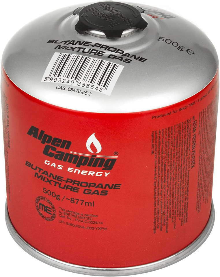 IK008 3 Cartucce Di Gas Da 877 Ml/500 G Con Cartuccia a Vite Propano ...