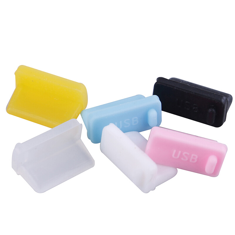 10pcs silicone usb cap anti dust cover cap protector plug JN | eBay