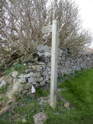 Photo 6x4 Public Footpath, Holy Island Holy Island/NU1241 Public ...