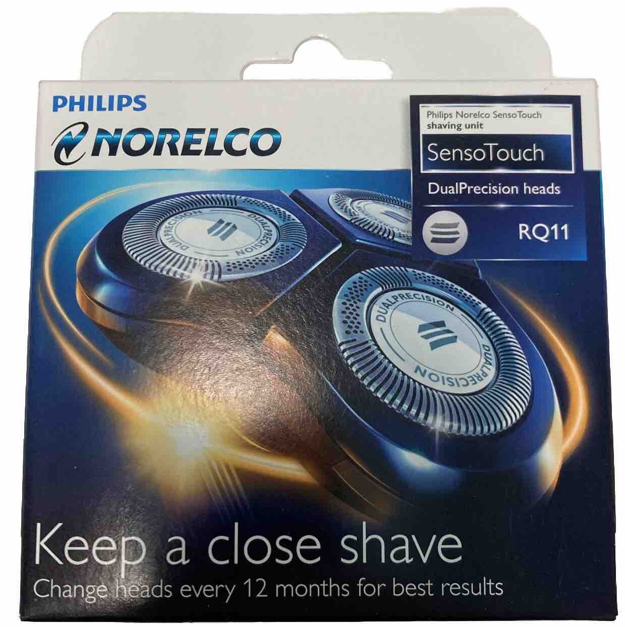Philips Norelco RQ11 SensoTouch Shaving Head - Black for sale online | eBay