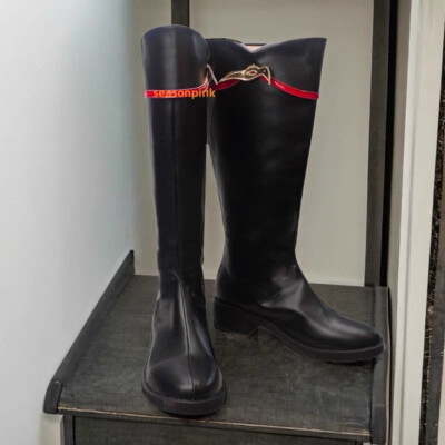 TGCF Heaven Officials Blessing Hua Cheng Cosplay Shoes Black Boots ...