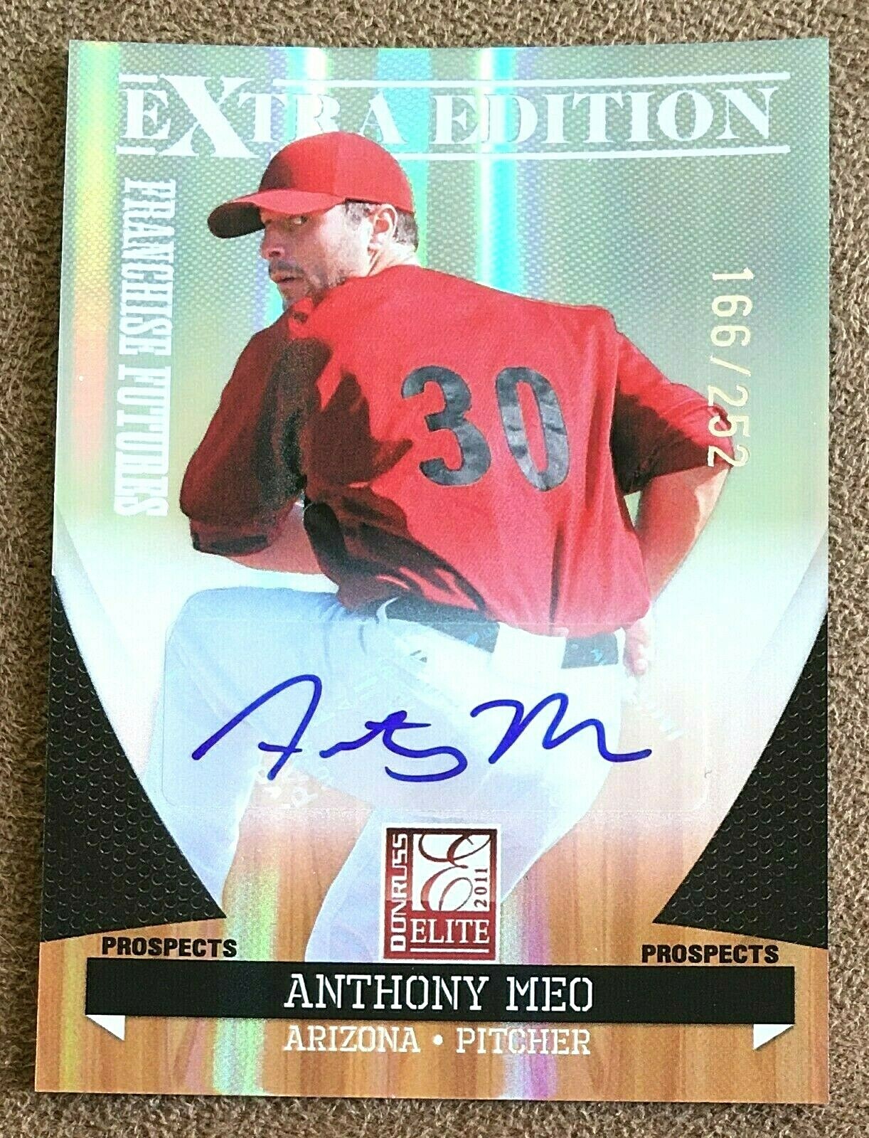 Anthony Meo 2011 Elite Extra Edition Franchise Futures Autograph RC ...