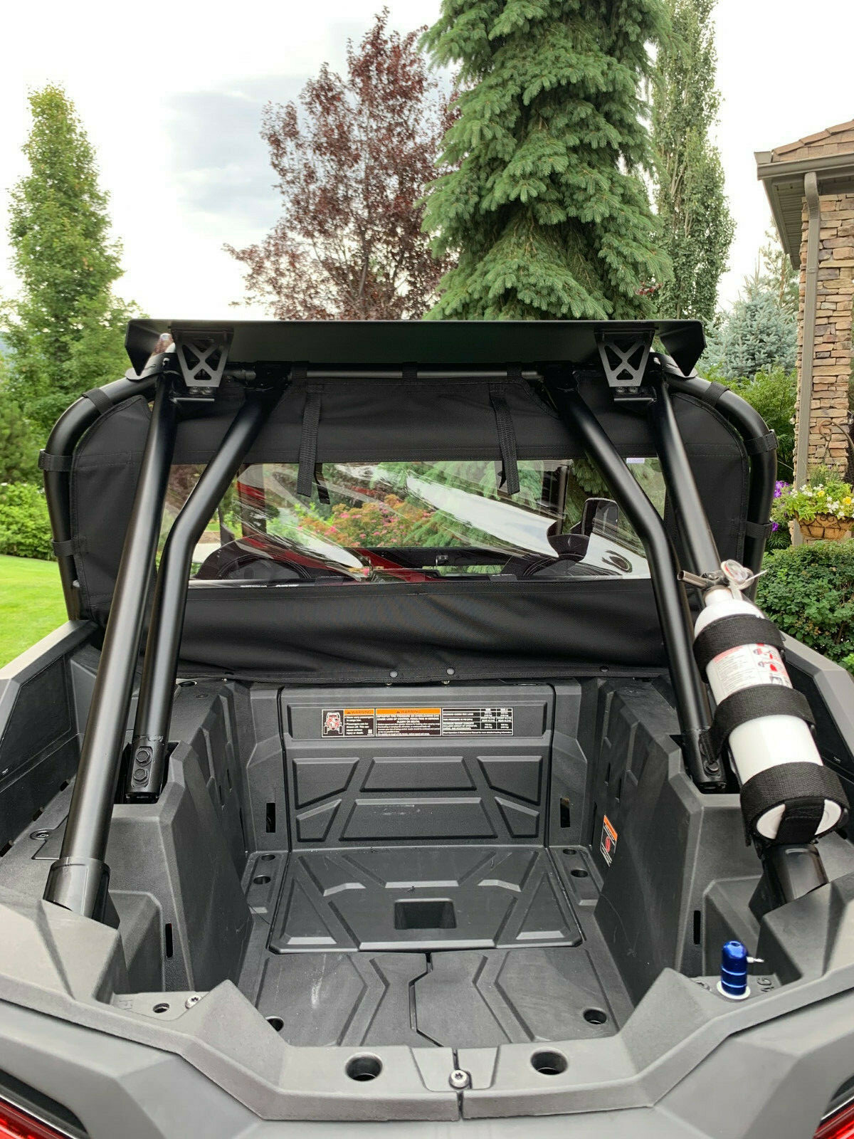 2019 POLARIS RZR 1000 TURBO S REAR WINDOW/DUST BARRIER | eBay