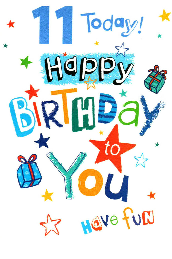 Age 11 11th Boys Childrens Birthday Cards Multi Buy Discount age-11-11th-boys-childrens-birthday-cards-multi-buy-discount