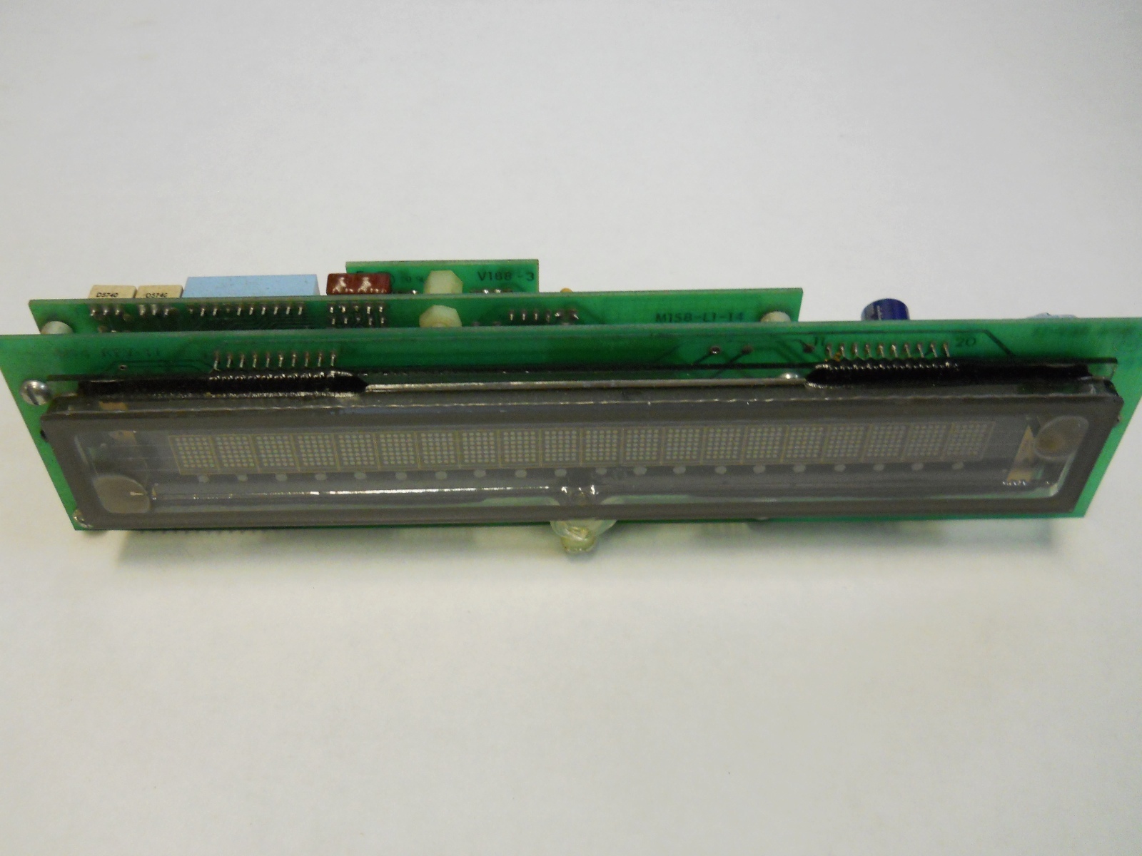 VORNE INDUSTRIES 2009S-232/232-5-B DISPLAY BOARD 20 DIGIT EXCELLENT ...