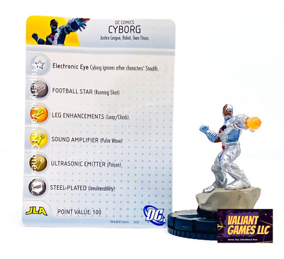 DC Heroclix Cyborg #006 w/ Card Justice League New 52 Set | eBay