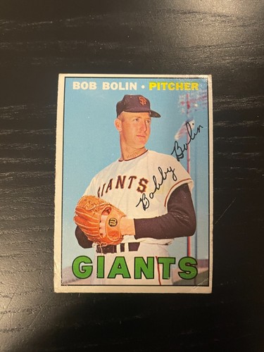 1967 TOPPS BASEBALL BOB BOLIN #252 | eBay