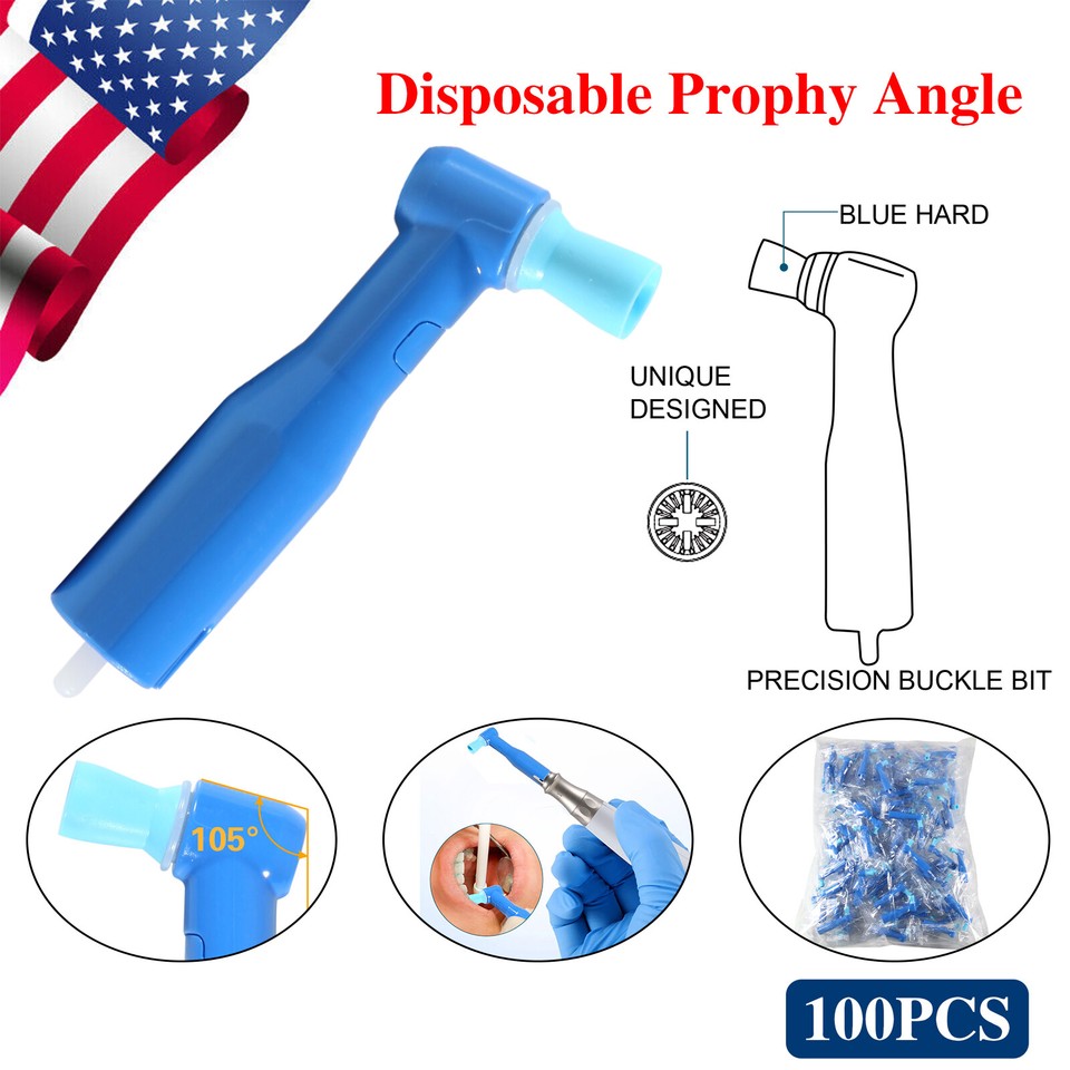 Prophy Angles Firm Cups 100 1000/pk Dental Disposable Prophy Angle Firm ...