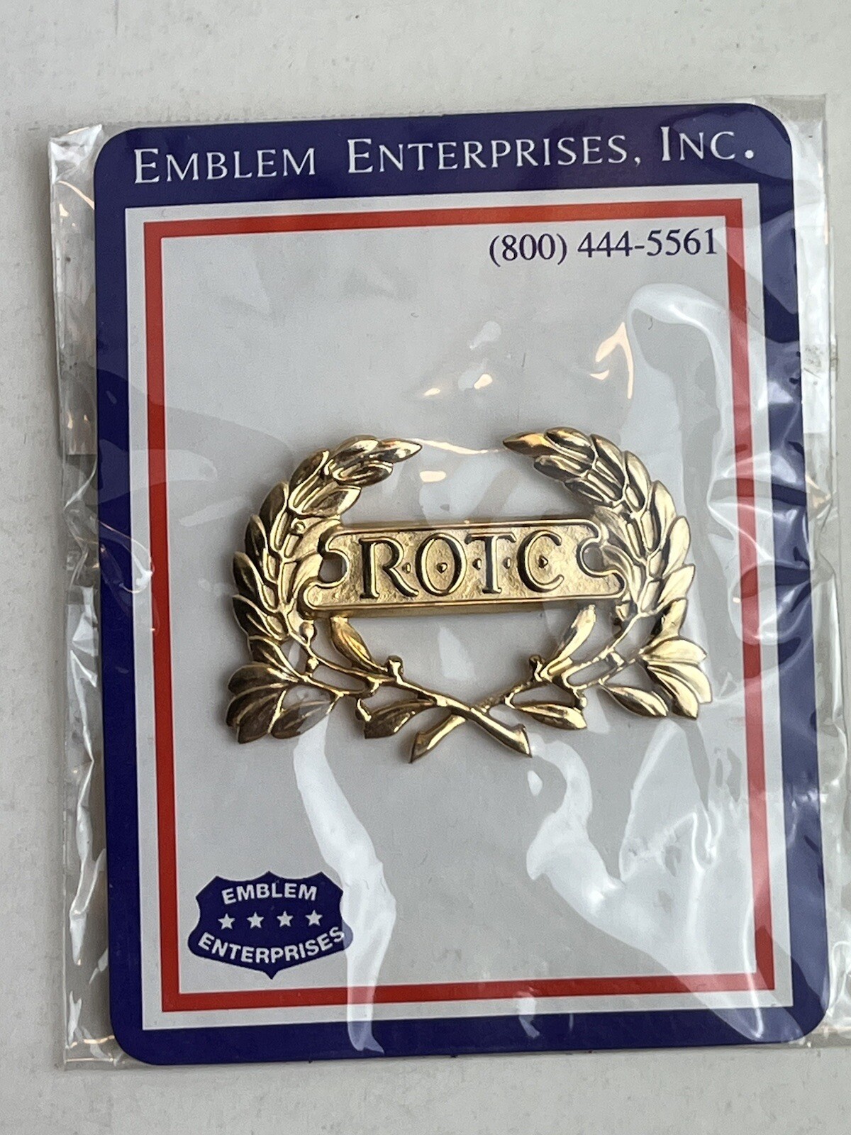 Vintage Brass Lapel Pin ROTC Reserve Officer Training School Army 1 Day ...