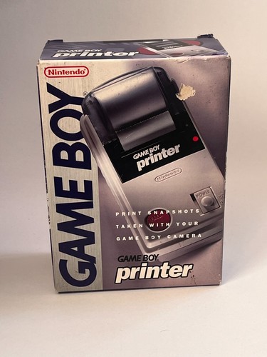 Nintendo Game Boy Printer - NIB New In Box - vintage ca. 1999, factory ...