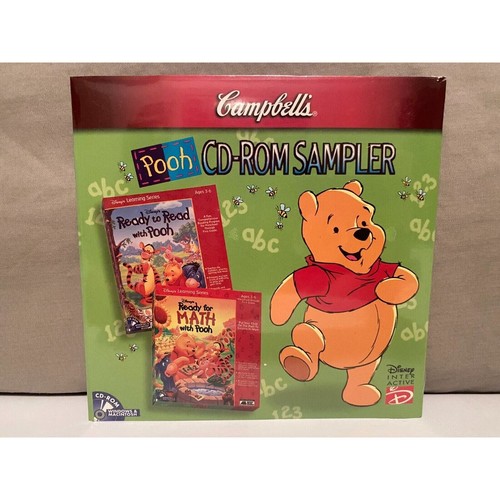 Campbell's Disney Winnie the Pooh CD-ROM Sampler Demo Kids PC Games ...