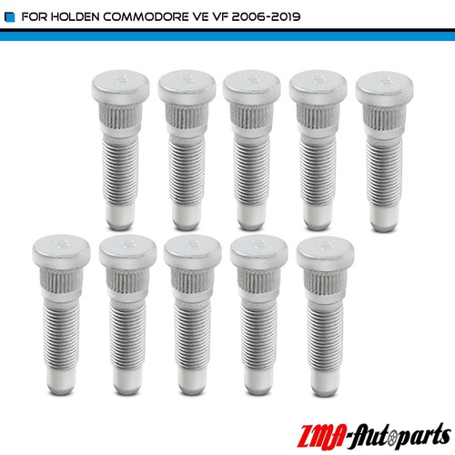 10x Wheel Stud M14 x 1.5 for Holden Commodore VE VF 2006-2019 Sedan ...