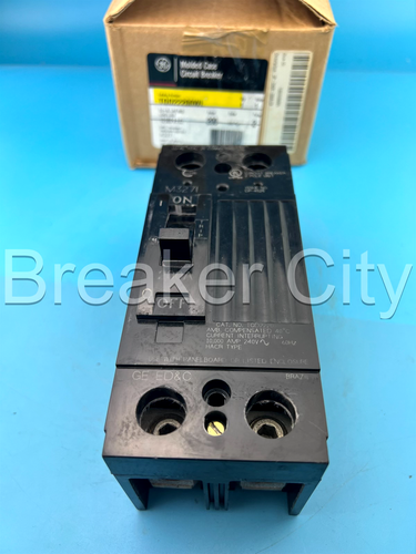 GE TQD22200WL 200 Amp 2 Pole Circuit Breaker 240VAC General Electric ...
