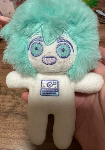 OMORI 10cm Mini Basil-Themed Plush Doll Collectible Cotton Stuffed Toy ...