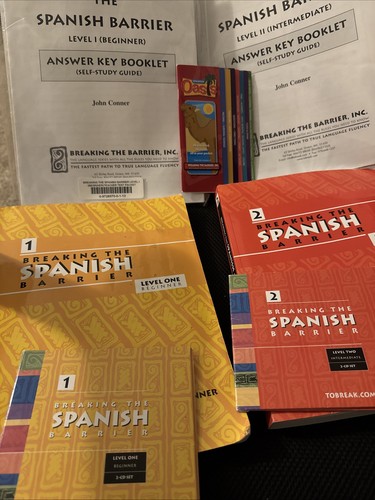 Breaking the Spanish Barrier: Level I (Beginner) & II (Intermediate ...
