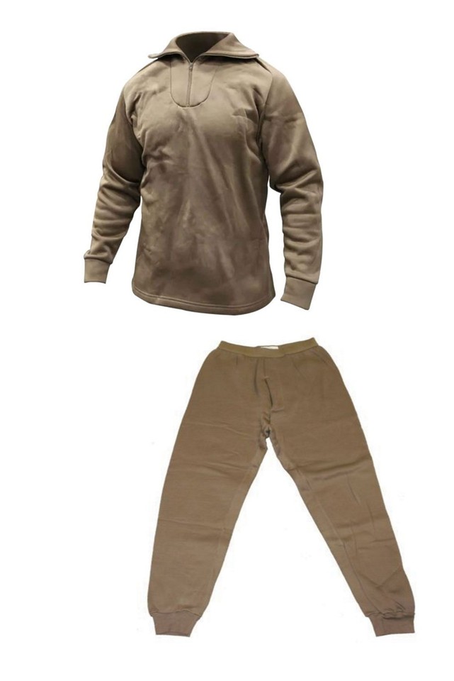 Set of MILITARY POLYPRO Underwear Top w/1, 2 or 3 Bottoms - Extrm Cold ...