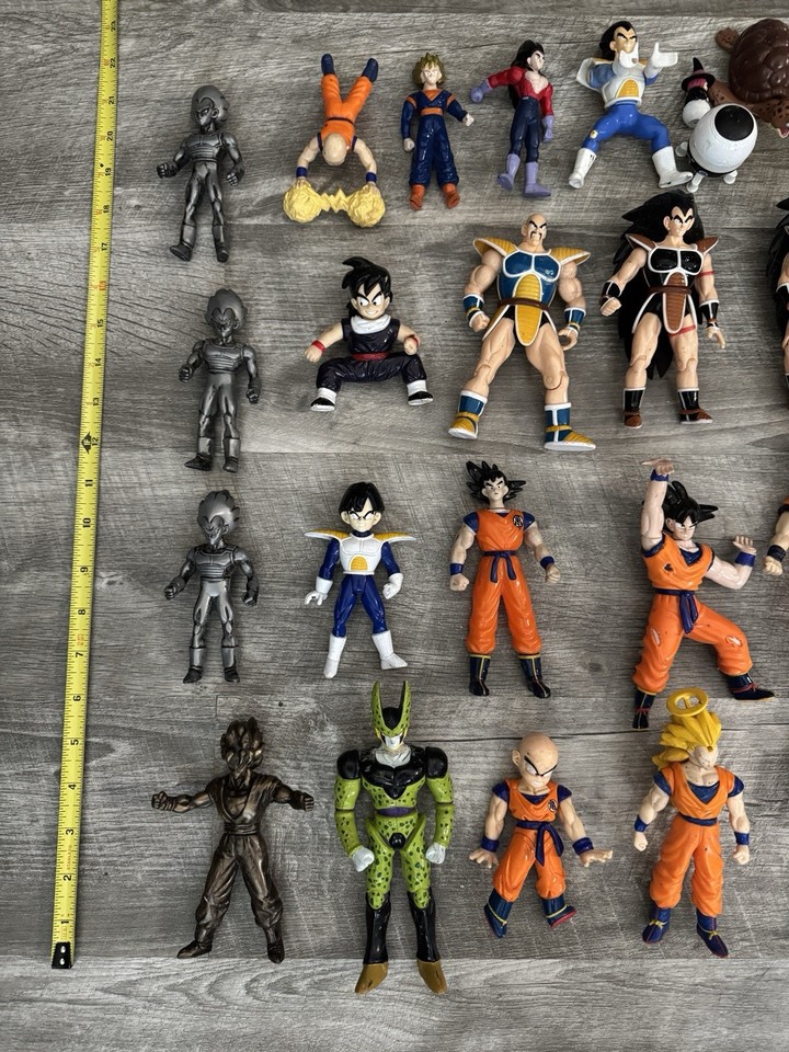 42 Dragon Ball Z DBZ Action Figures Lot 1989-2000 Various Years And ...