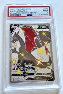 Charizard V 2020 Sword & Shield: Champion's Path #79 Secret Rare (Full ...
