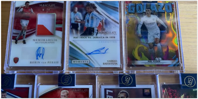 Soccer Cards Mystery Card Pack - AUTOGRAPH, NUMBERED, PARALLEL, INSERT ...