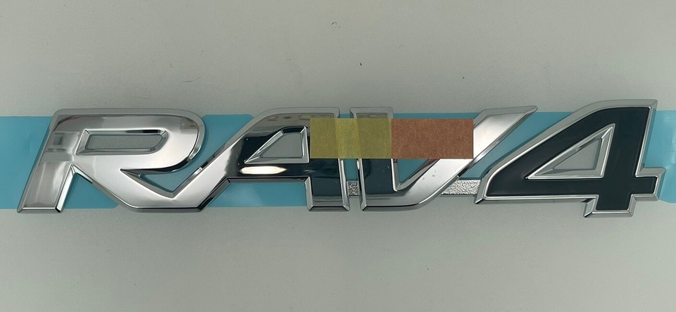 Genuine OEM Toyota 75431-0R010 "RAV4" Rear Liftgate Emblem 2013-2015 ...
