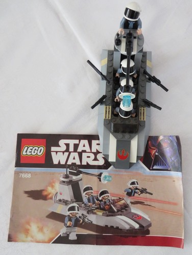 Lego Star Wars set 7668 Rebel Scout Speeder (used, complete but no box ...