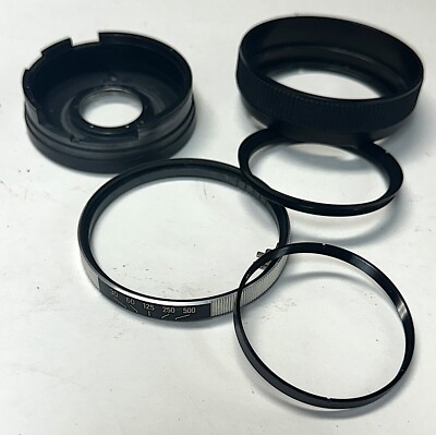 SL-66 Rollei Rolleiflex parts for the 150mm Compur Shutter Zeiss Sonnar ...