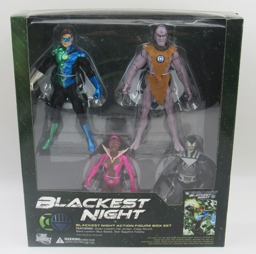 DC Direct Blackest Night Action Figure Box Set Hal, Munnk, Beetle ...