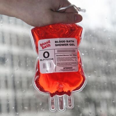 Blood Bath IV Cherry Scented Shower Gel Bag - Horror Movie Dracula ...