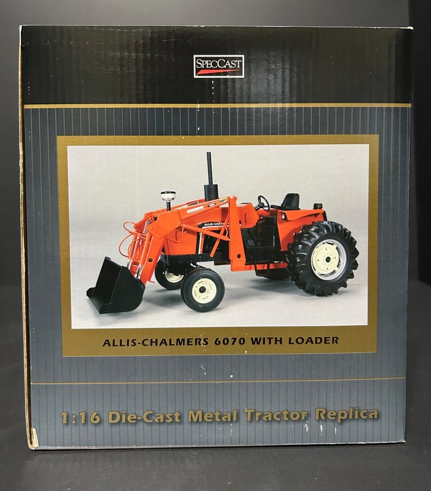 Allis-Chalmers Tractor #6070 with Loader 1:16 scale | eBay