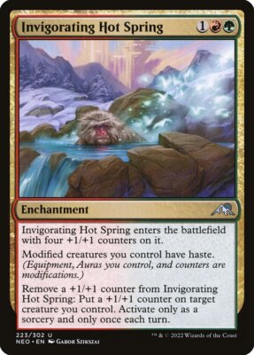 Magic the Gathering (mtg): NEO: Invigorating Hot Spring (x 4) | eBay