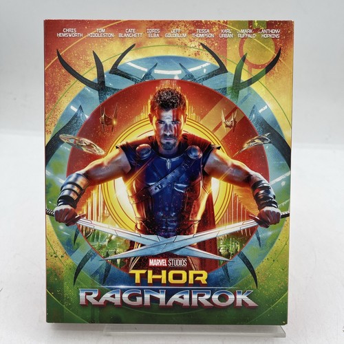 Thor Ragnarok Target Exclusive Bluray & DVD with Behind the scenes Book ...