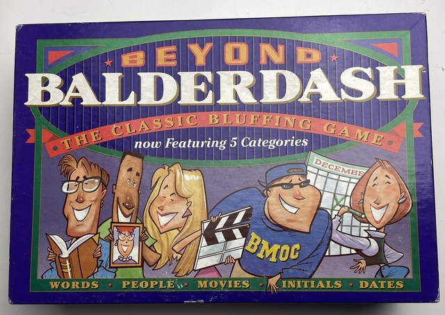 Beyond Balderdash 1997 Parker Brothers Game Bluffing Complete for sale ...