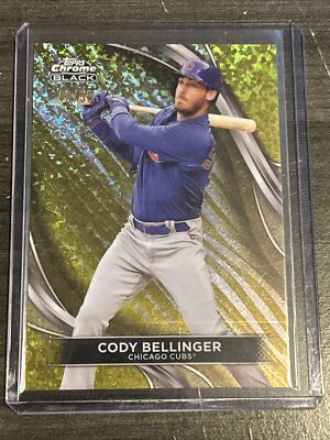2024 Topps Chrome Black - Cody Bellinger Gold Mini-Diamonds Refractor ...