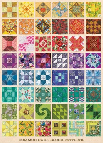 Cobble Hill Common Quilt Blocks 1000 Piece Jigsaw Puzzle | eBay