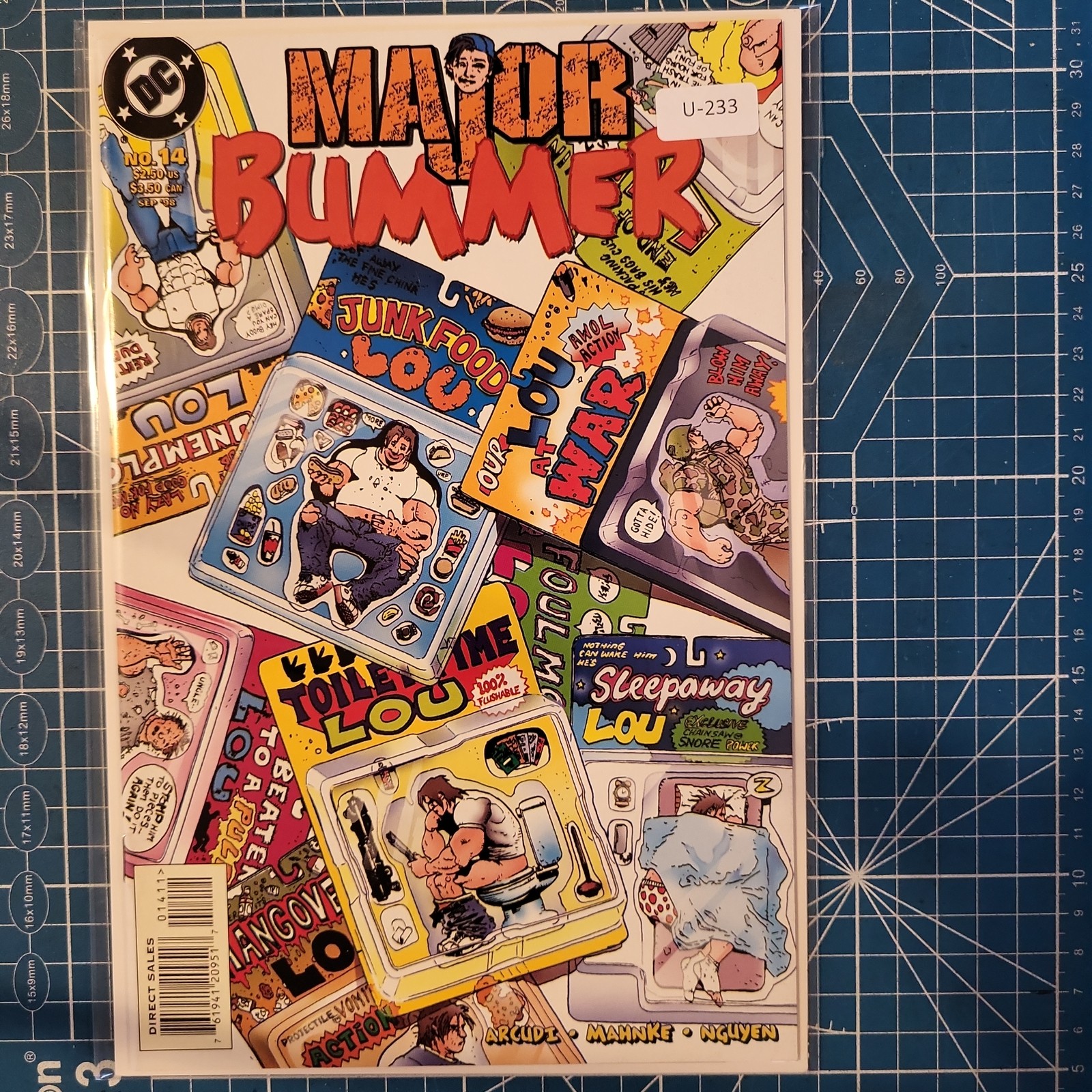 MAJOR BUMMER #14 9.0+ 1ST APP DC COMIC BOOK U-233 | eBay