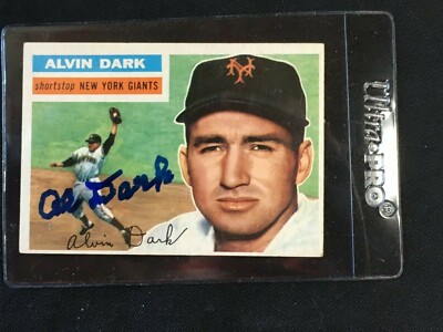 1956 Topps #148 Alvin Dark Autographed | eBay