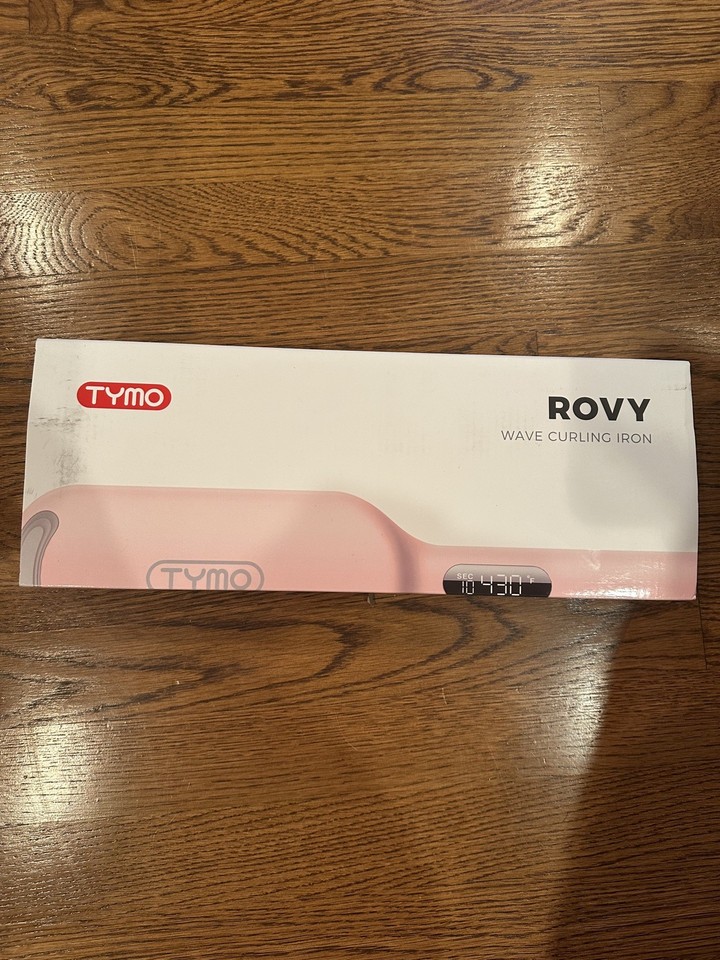 Tymo Rovy Wave Curling Iron Pink New in Box | eBay