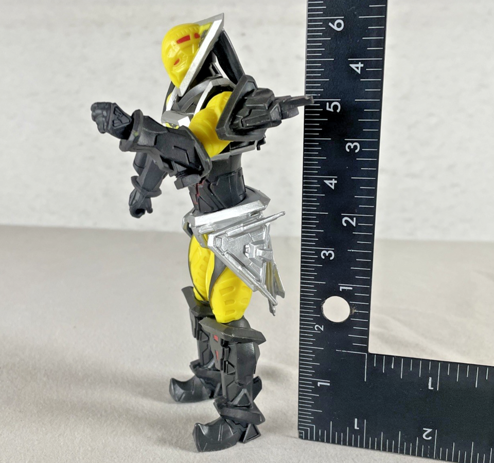 Power Rangers Beast Morphers Yelllow Ranger Evox 6" Action Figure ...