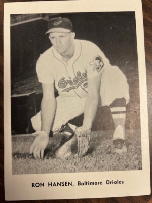 Baltimore Orioles Ron Hansen 5x7 Photo | eBay