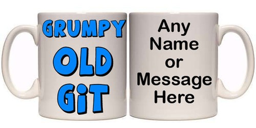 GRUMPY OLD GIT MUG & COASTER (H8) 11oz - 15oz FATHERS DAY GIFT | eBay