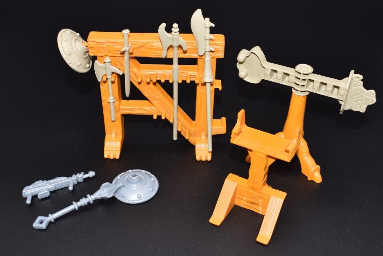 Vtg MOTU Castle Grayskull Weapons Rack ~ Masters of the Universe | eBay