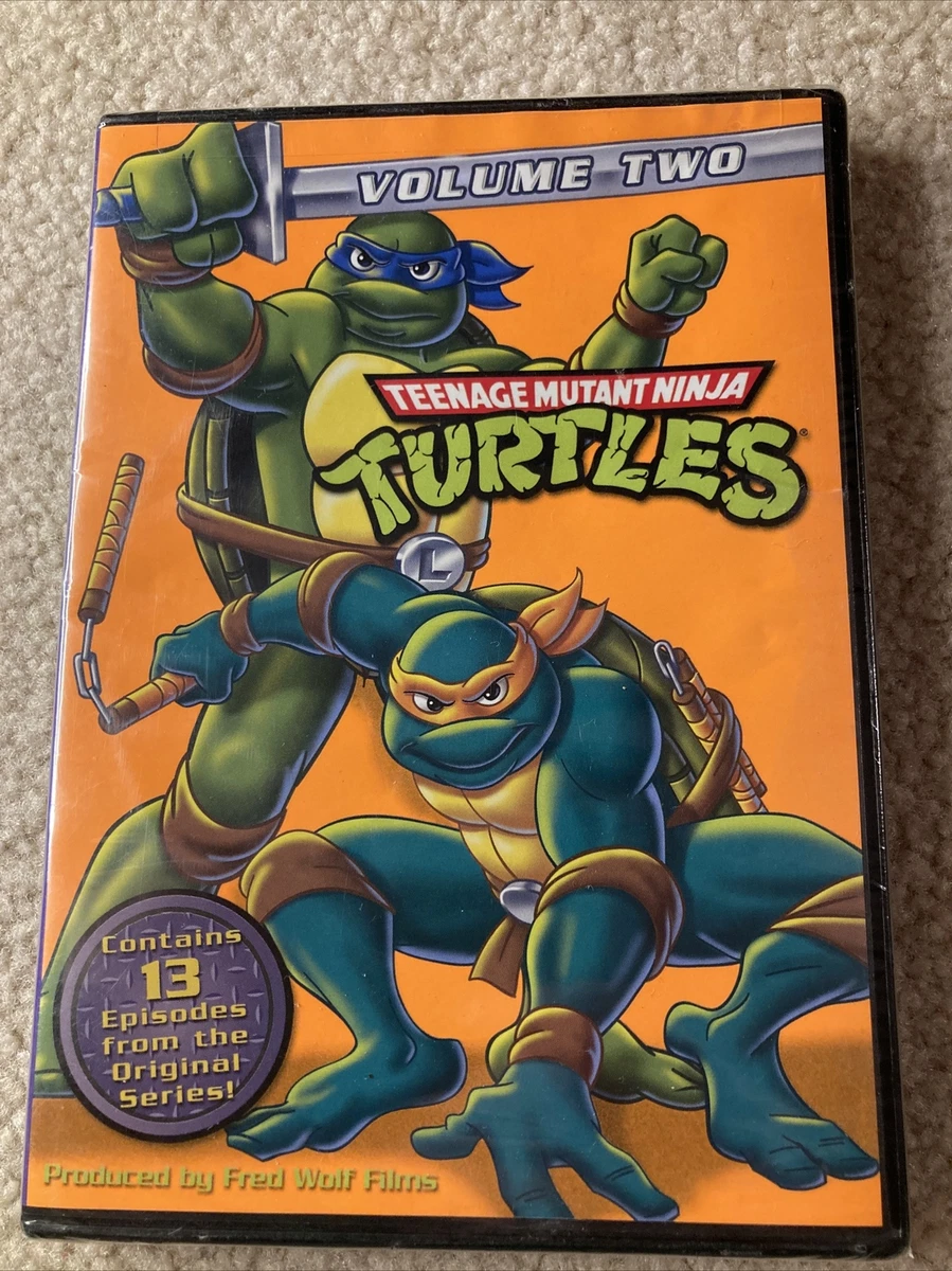 Teenage Mutant Ninja Turtles Season 2 Dvd