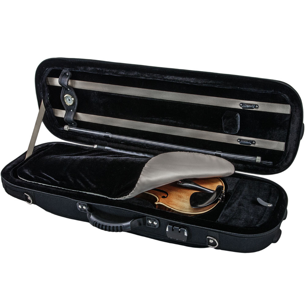Euro-design Violin Oblong Rectangular Case 4/4 Size Combination Lock | eBay