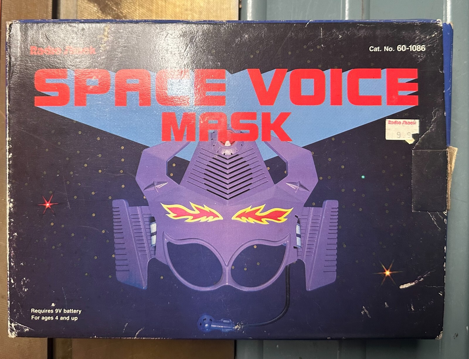 Vintage Radio Shack Space Voice Mask Purple RARE With Original Box ...