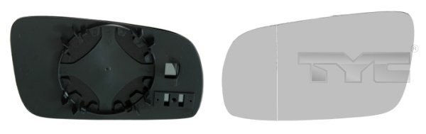 AUßENSPIEGEL SPIEGELGLAS LINKS TYC 337-0014-1 G FÜR VW PASSAT,GOLF IV,BORA | eBay