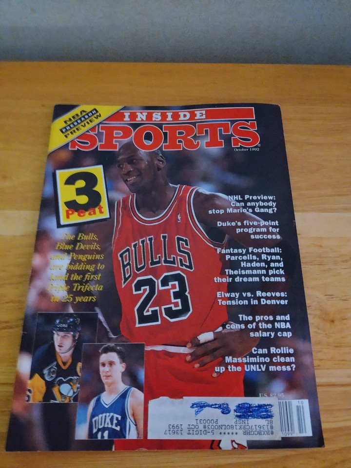 Michael Jordan Magazines Lot Of 10 - SI,Inside Sports,Slam - 5 ...