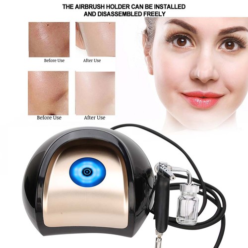 (US Plug 110V)Airbrush Makeup Spray Gun Beauty Airbrush Kit For Makeup ...